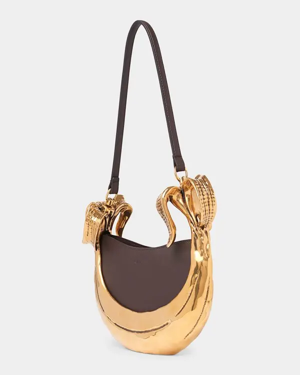 Chloé Bananas Shoulder Bag Kohl Brown Editorialist