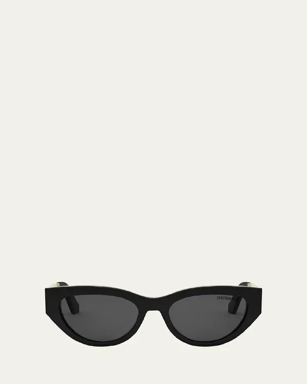 Dior Sille B1i Sunglasses - Shiny Black/smoke
