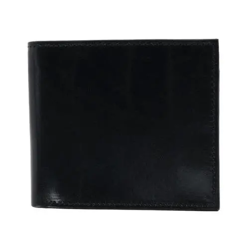 Trafalgar Cabot Cortina Bi-fold Leather Wallet - Black