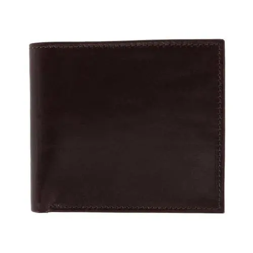 Trafalgar Cabot Cortina Bi-fold Leather Wallet - Dark Brown