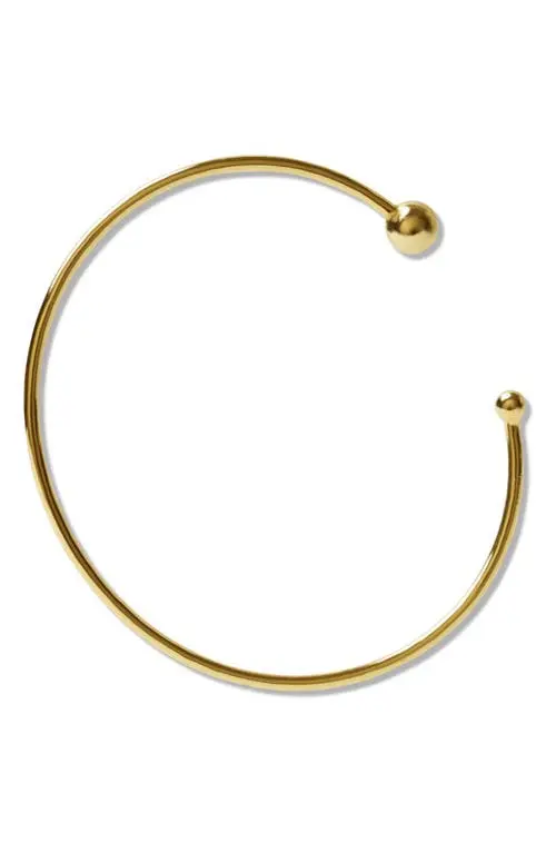 Argento Vivo Ball Cuff Bracelet - Gold