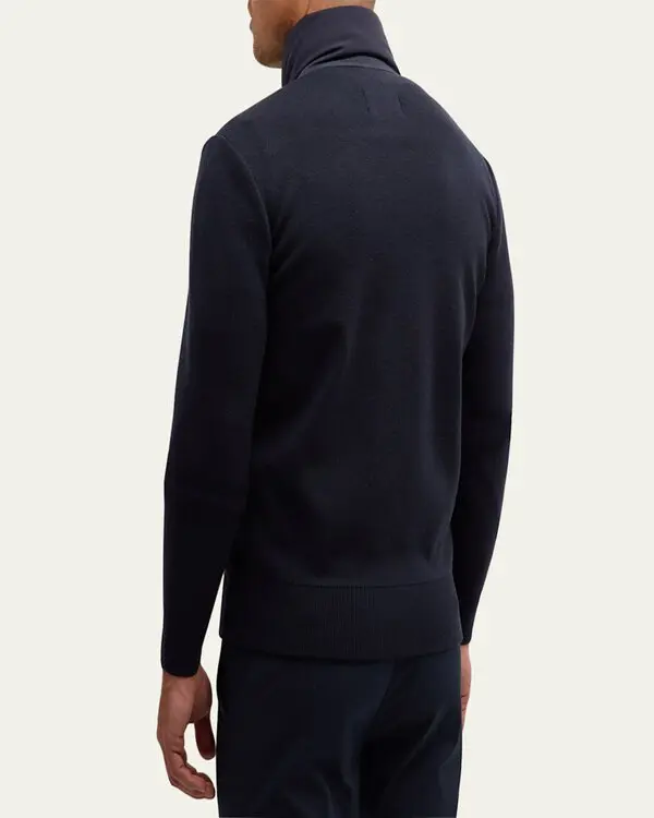 Mackage Haney City Hybrid Down Jacket - Navy