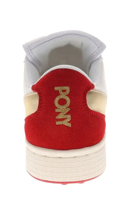PONY Linebacker Archive Sneakers - White/red