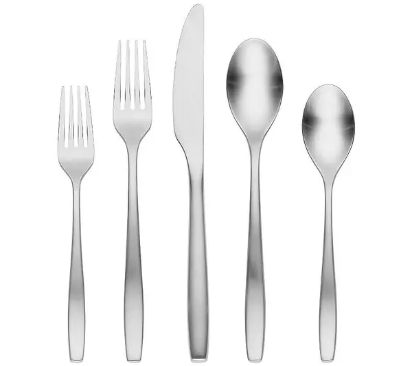 CAMBRIDGE Averie Satin 20-piece Flatware Set