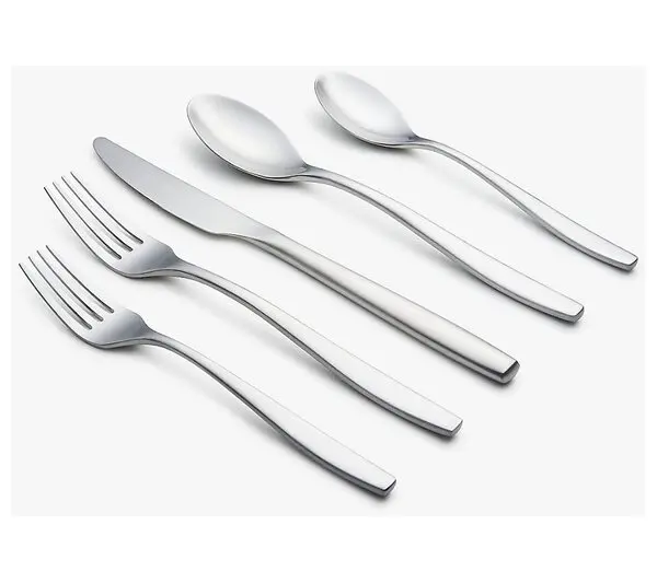 CAMBRIDGE Averie Satin 20-piece Flatware Set