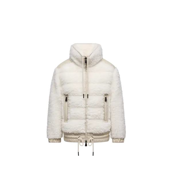 Moncler Padded Teddy Zip-up Cardigan