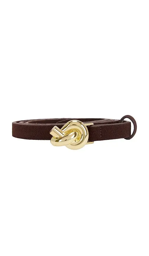 Lovestrength Nic Hip Belt In Cocoa Suede - 20% Off  display picture 2