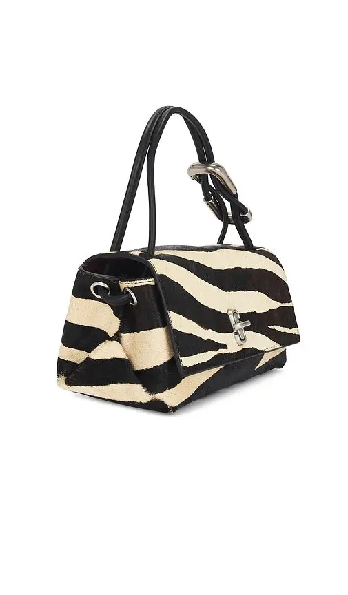 Marc Jacobs Zebra Haircalf Mini Dual Bag - Black & White