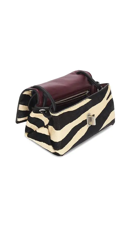 Marc Jacobs Zebra Haircalf Mini Dual Bag - Black & White