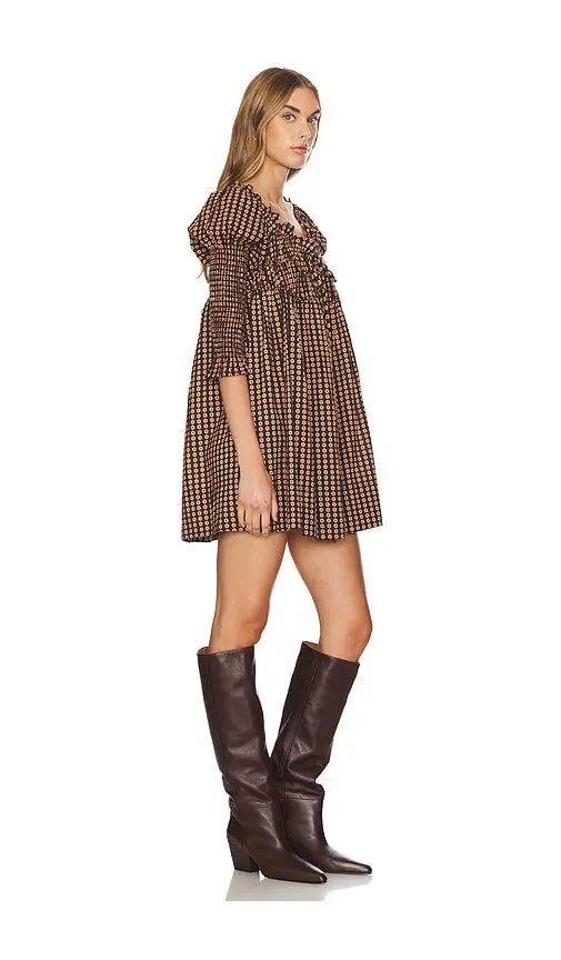 cotton mini dress women Women's Shellbound Ivory & Blue Stripe Cotton Mini Dress | Size: S