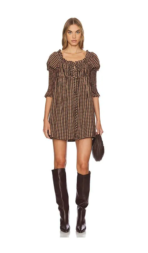 Free People Star Dip Mini Dress