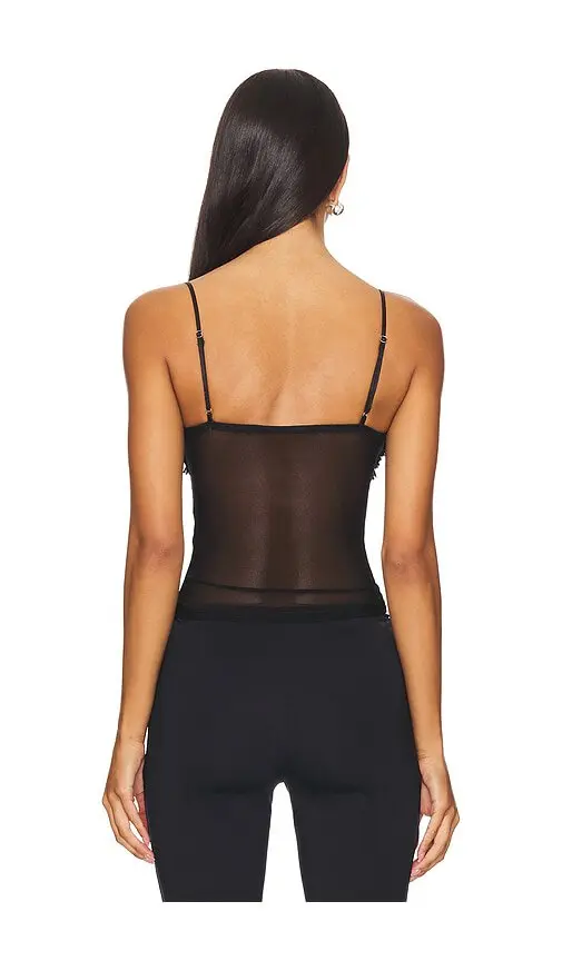 MORE TO COME Carmine Cami Top - Black