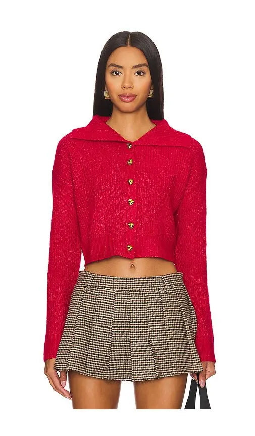MORE TO COME Madeline Ribbed Knit Sweater