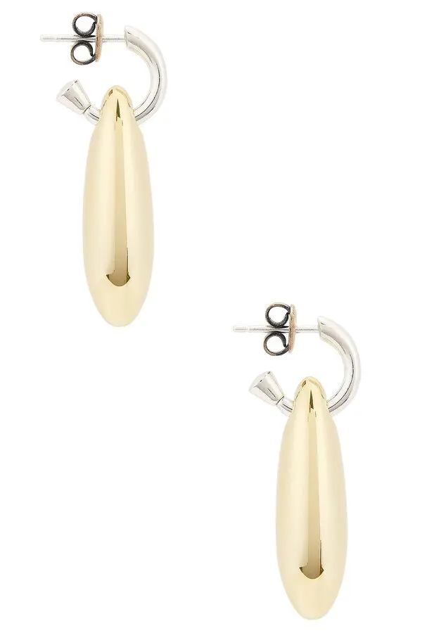 Bottega Veneta Dangle Hoop Earrings