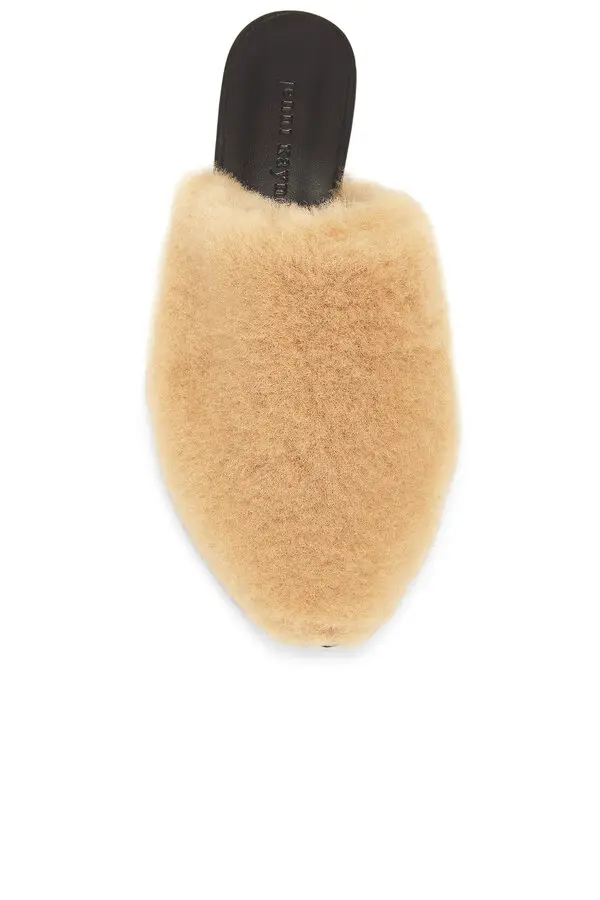 Jenni Kayne Shearling Mule - Natural