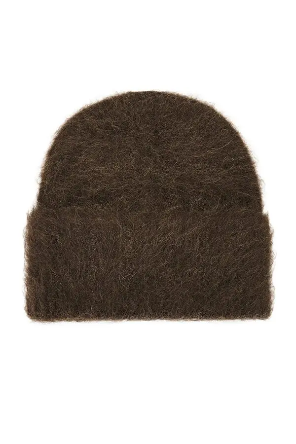 TOTEME Alpaca Knit Beanie - Pepper