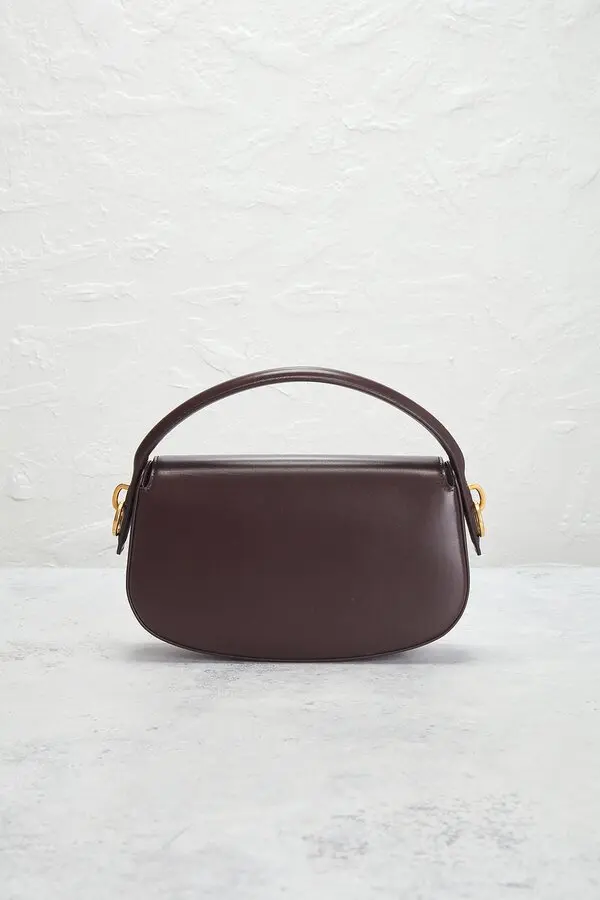 Saint Laurent Voltaire Shoulder Bag - Dark Currant