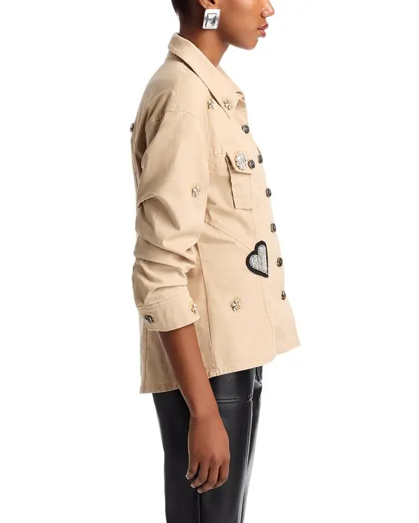Cinq À Sept Love Scrunched Sleeve Jacket
