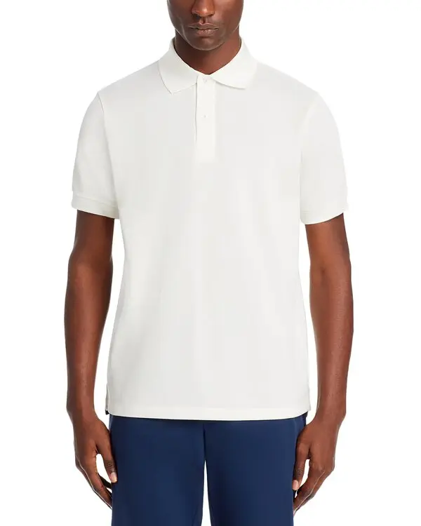 Paul Smith Ps Striped Placket Polo - White