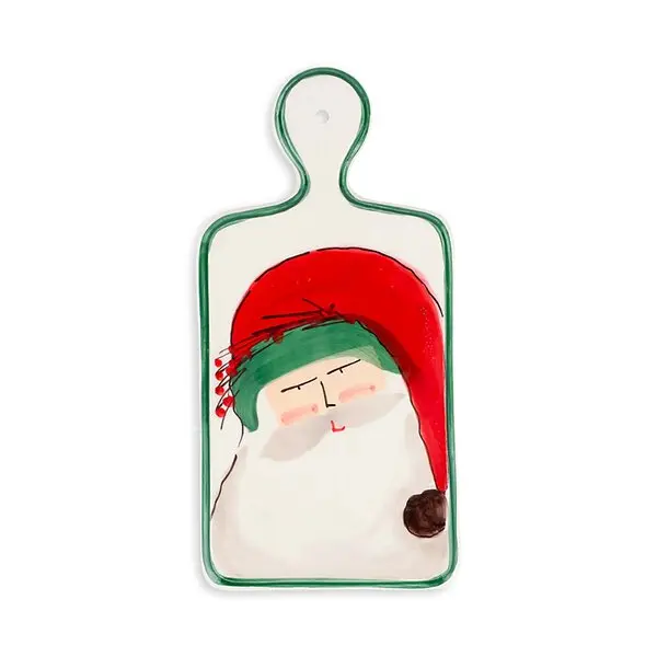 VIETRI Old St. Nick Small Cheese Board - Open Misce