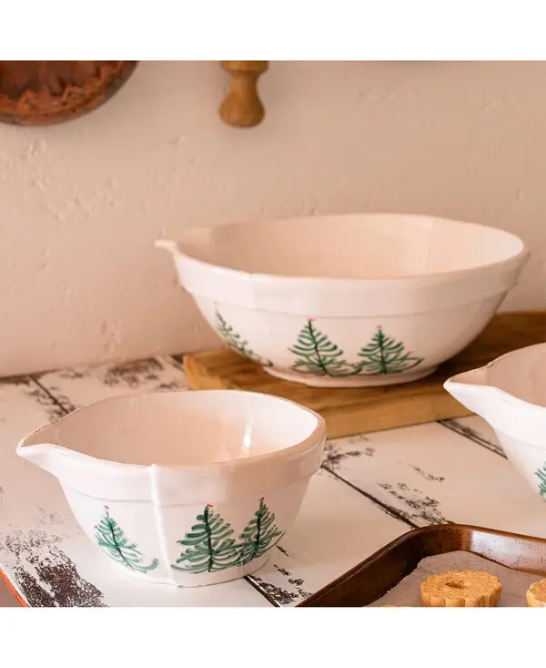 VIETRI Lastra Holiday Large Mixing Bowl