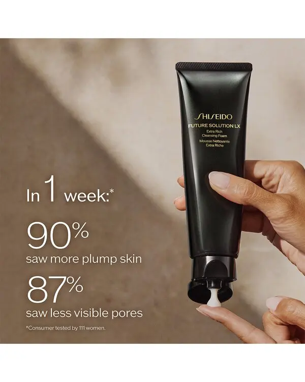 SHISEIDO Future Solution Lx Extra Rich Cleansing Foam 4.7 Oz