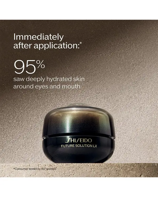 SHISEIDO Future Solution Lx Eye & Lip Contour Regenerating Cream 0.6 Oz