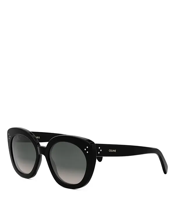 Celine 3 Dots Butterfly Sunglasses, 56mm - Black/brown Gradient