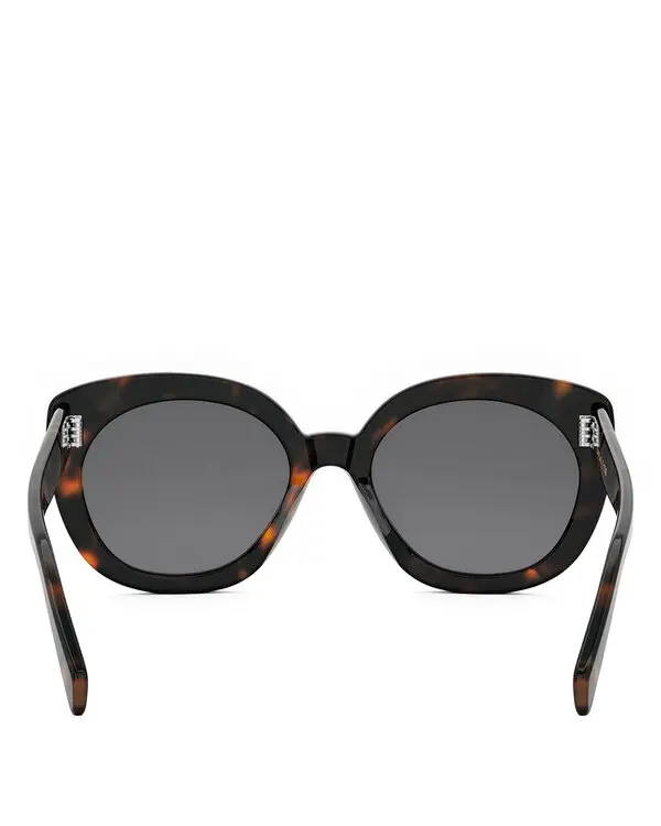 Celine 3 Dots Butterfly Sunglasses, 56mm - Havana/smoke