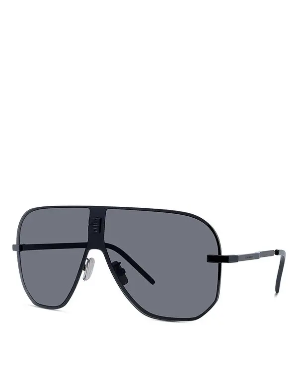 Givenchy 4gem Shield Sunglasses - Black/Smoke | Editorialist display picture 1