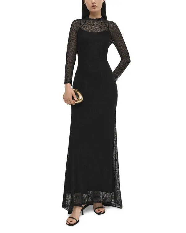 Simkhai Stacy Long Sleeve Gown