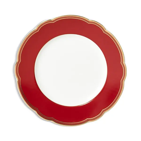 Bernardaud Pompadour Salad Plate - Rouge