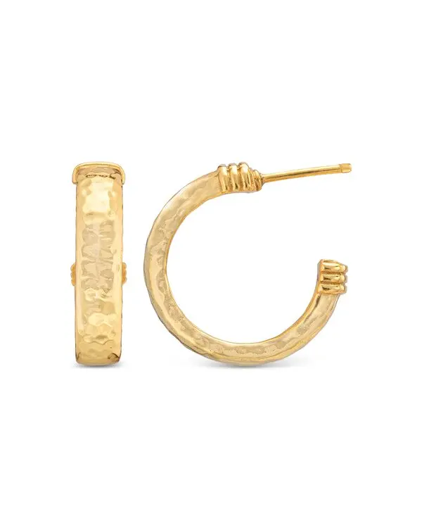 CAPUCINE DE WULF Cleopatra Medium Hoop Earrings