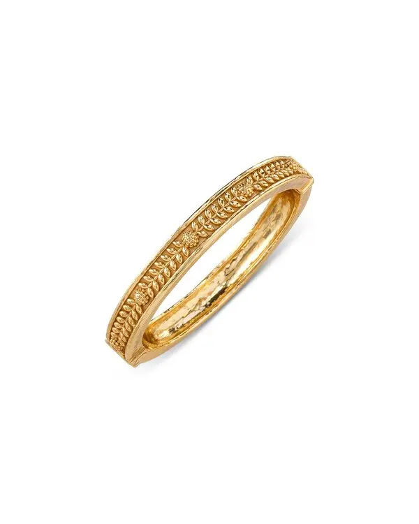 CAPUCINE DE WULF Berry Vine Hinged Bangle Bracelet