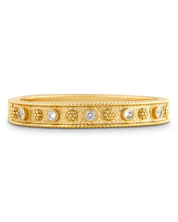 CAPUCINE DE WULF Classic Bangle Bracelet - Gold