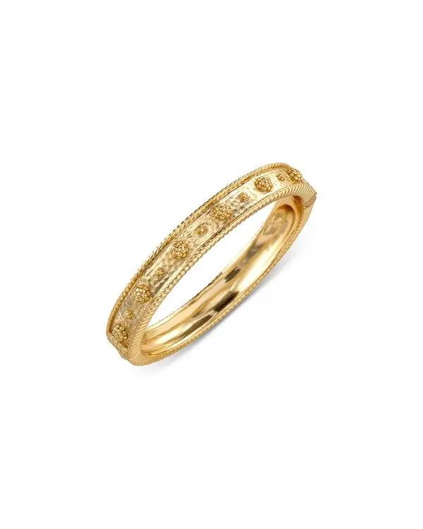 CAPUCINE DE WULF Berry Classic Hinged Bangle Bracelet - Gold