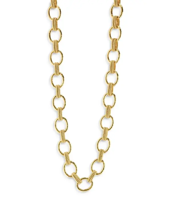 CAPUCINE DE WULF Cleopatra Regal Link Chain Necklace