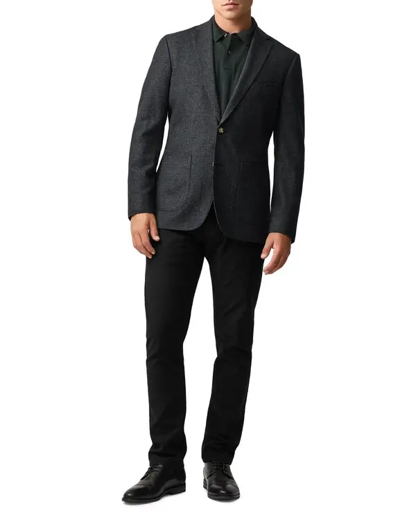 Rodd & Gunn Thorton Slim Sports Fit Wool Blazer - Emerald