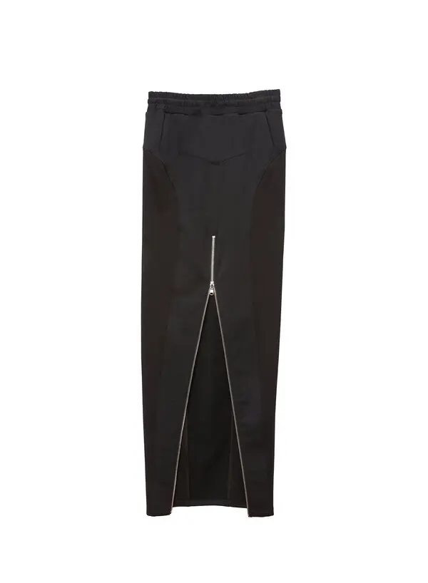 FLEUR DU MAL Unzip Me Maxi Skirt