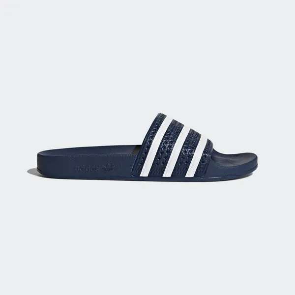 Adidas Adilette Slides - Adi Blue / White / Adi Blue
