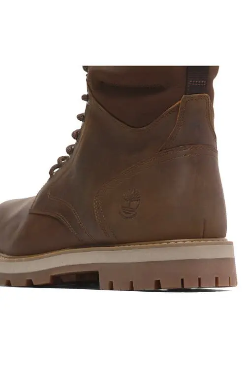 Timberland Britton Road Waterproof Boots - Rust Full Grain