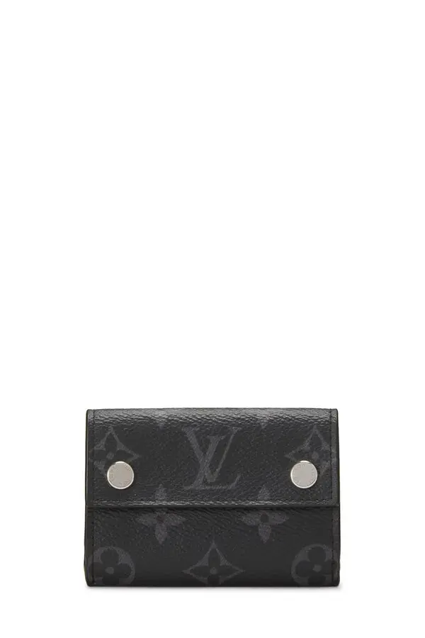 LOUIS VUITTON Monogram Eclipse Discovery Compact - Black
