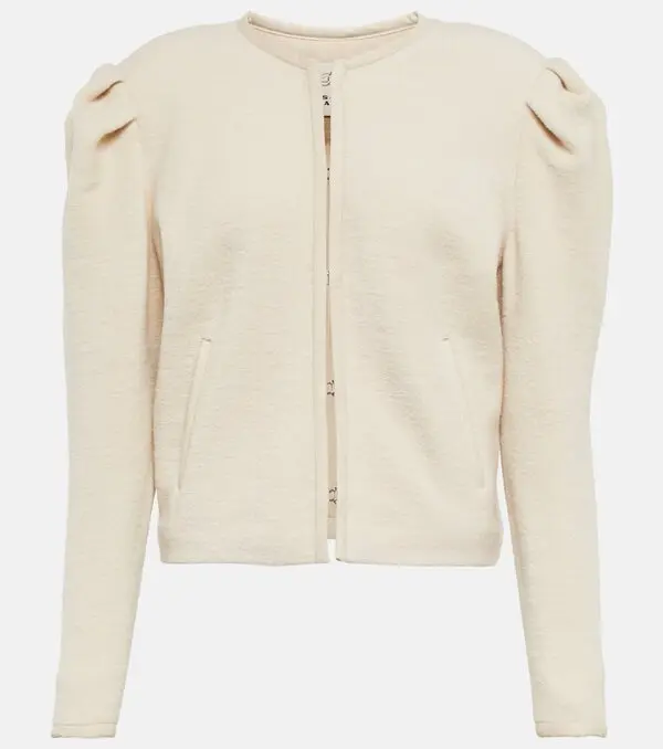 Isabel Marant Zingy Wool-blend Jacket - Beige