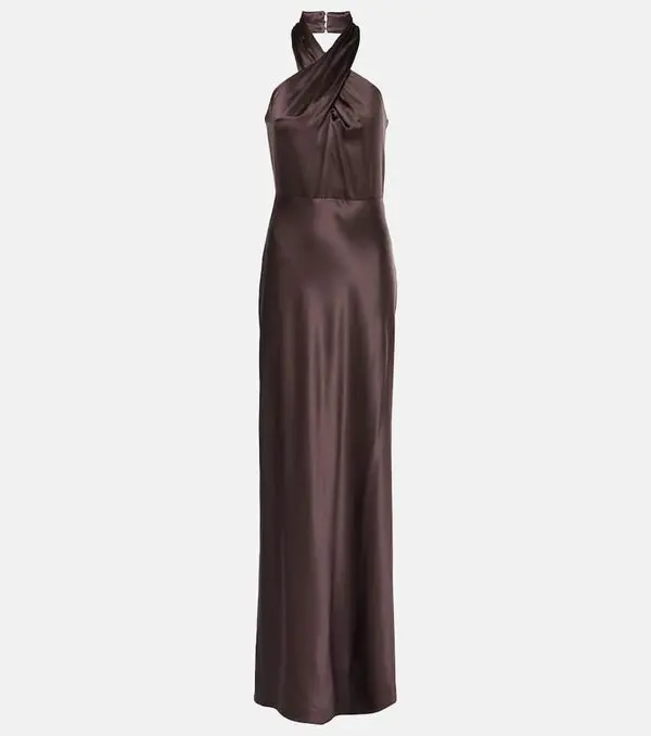Veronica Beard Alberta Silk-blend Maxi Dress