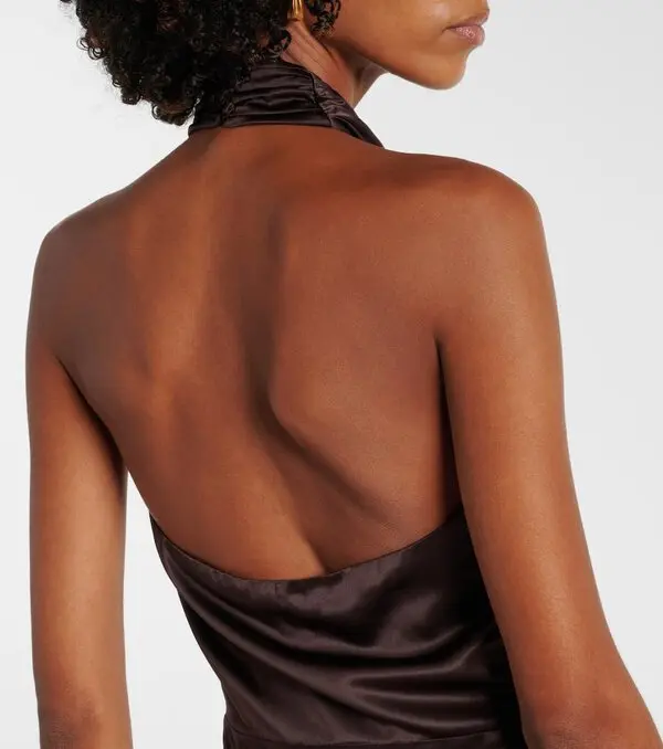 Veronica Beard Alberta Silk-blend Maxi Dress