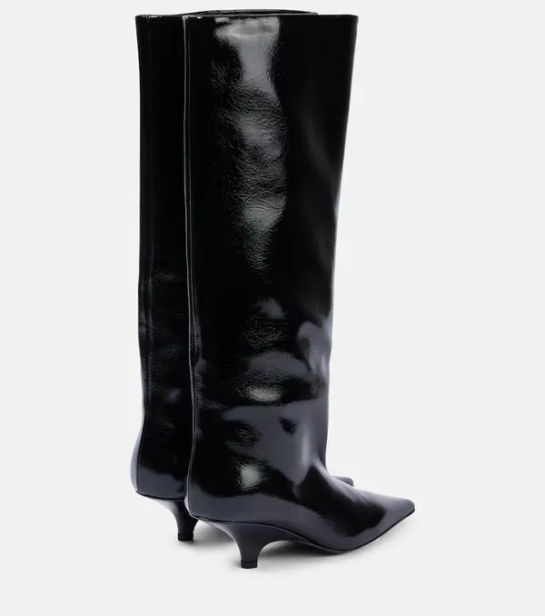 TOTEME Patent Leather Knee-high Boots