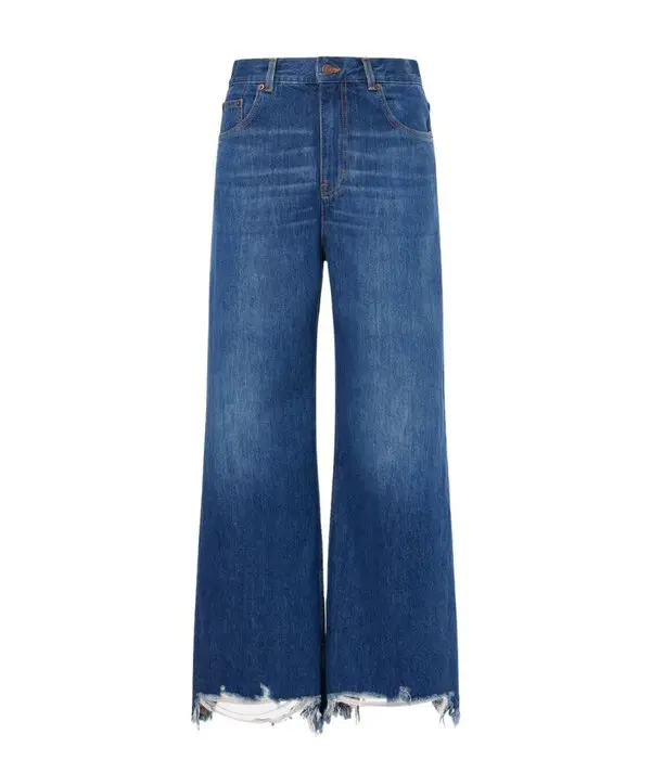 Chloé Mid-rise Wide-leg Jeans