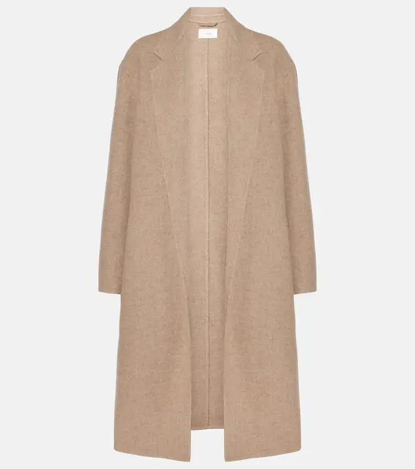 THE ROW Fedra Cashmere And Cotton Coat - Beige
