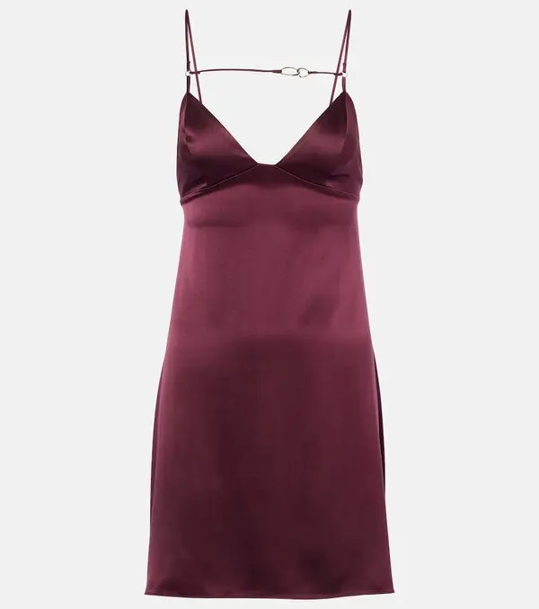 calvin klein burgundy dress CALVIN KLEIN. Burgundy knit dress TU(S) – Hibuy market main image 0