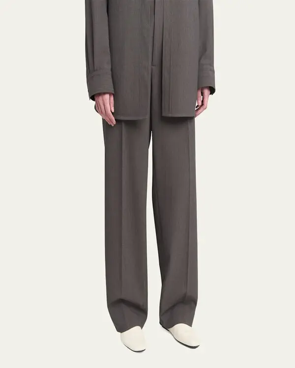bottega veneta - Bottega Veneta Leather Foldable-Back Loafers